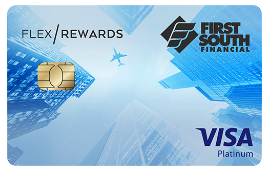 Flex Rewards VISA Platinum Credit Card - First South Financial