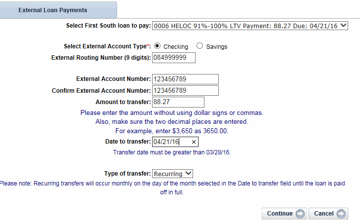 Loan Payment Options - First South Financial
